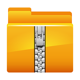 Microsoft Zip File Icon