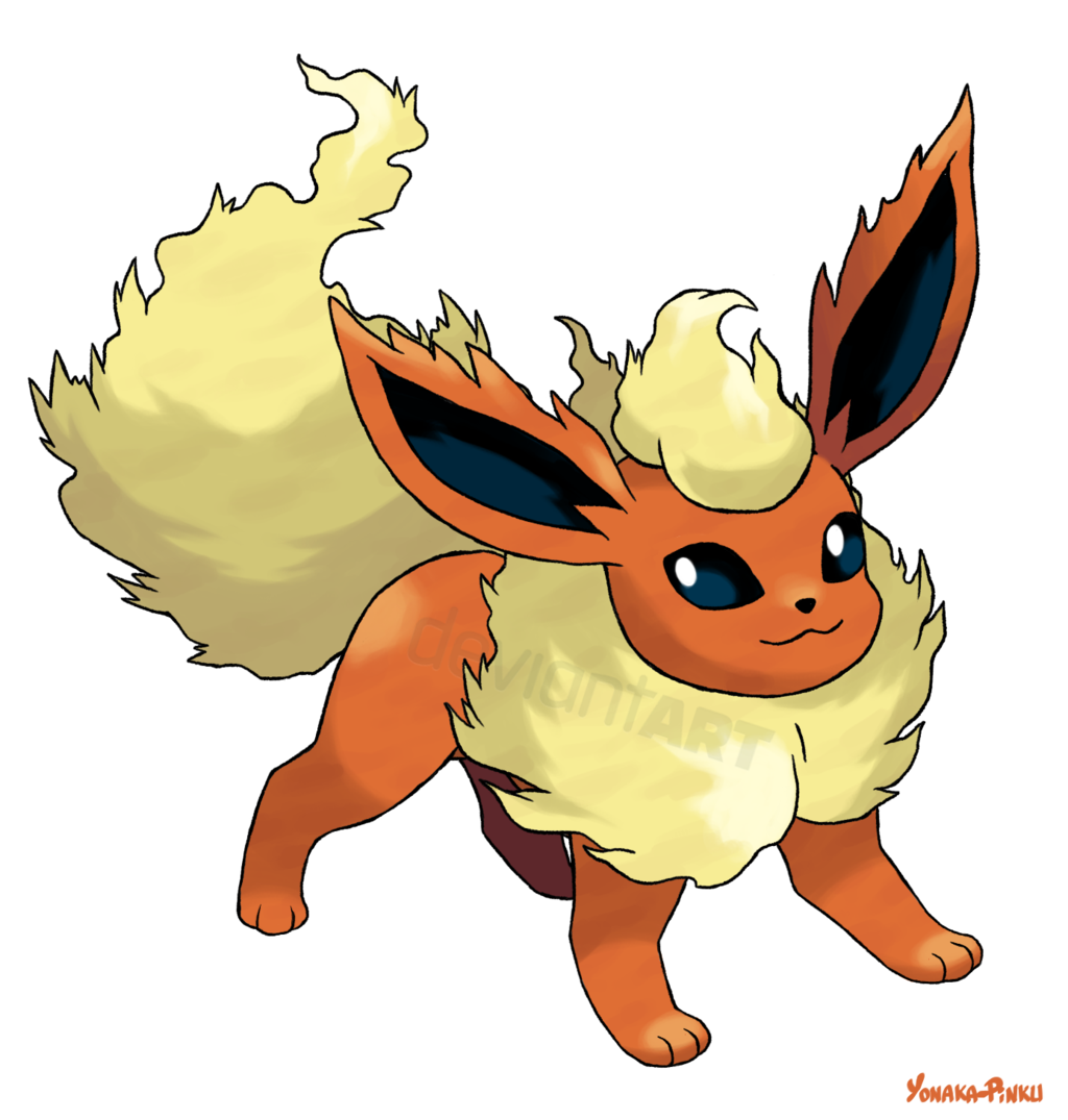 Flareon PNG, Flareon Transparent Background - FreeIconsPNG