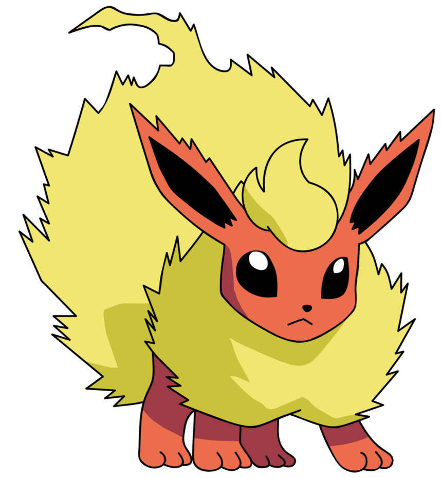 Flareon PNG, Flareon Transparent Background - FreeIconsPNG