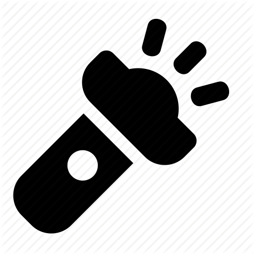 Flashlight Icon, Transparent Flashlight.PNG Images & Vector - FreeIconsPNG