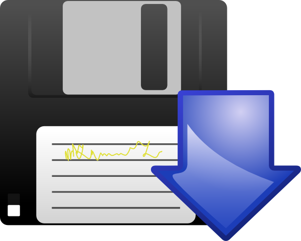 Floppy Disk Download Icon PNG Transparent Background, Free Download ...