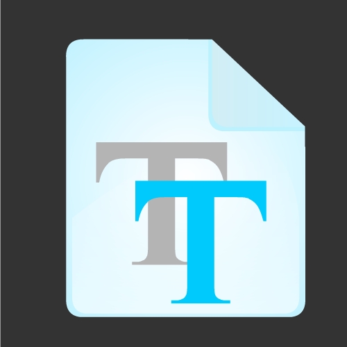 Font Icon Or Typeface Icon Free Only On Vector Icons Download PNG ...