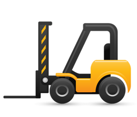 Forklift Delivery Icon PNG Transparent Background, Free Download #33836 ...