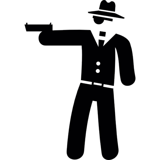 Vector Gangster Icon PNG Transparent Background, Free Download #33792 ...