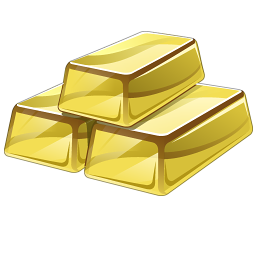 Gold Bars Icon PNG Transparent Background, Free Download #41012 - FreeIconsPNG