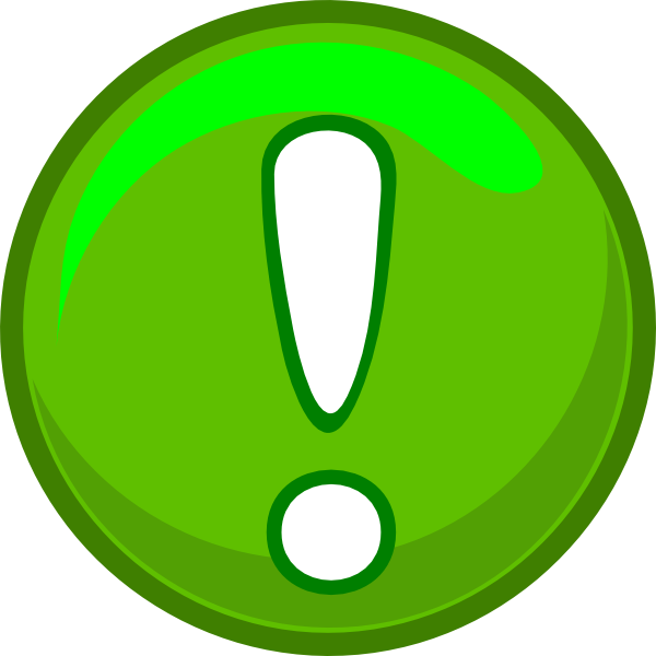 Green Alert Icon Clip Art PNG Transparent Background, Free Download ...