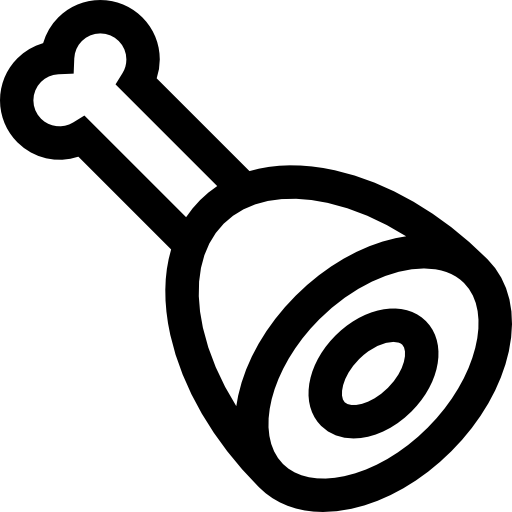 Ham Icon, Transparent Ham.PNG Images & Vector - FreeIconsPNG