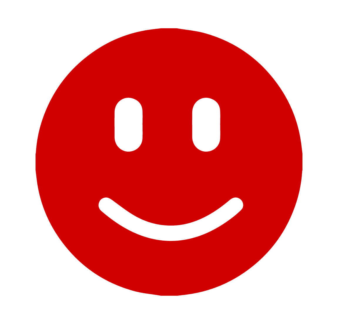 Red Smiley Face Png