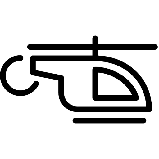 Helicopter Icon, Transparent Helicopter.PNG Images & Vector - FreeIconsPNG