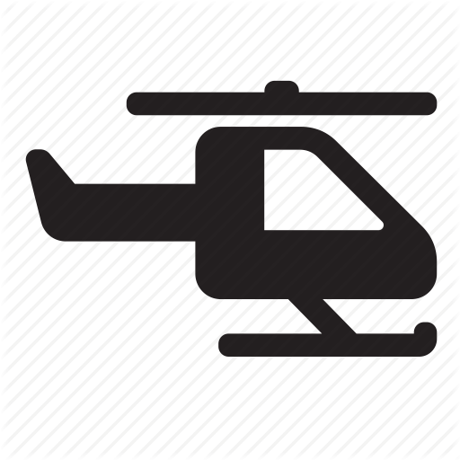 Helicopter Icon, Transparent Helicopter.PNG Images & Vector - FreeIconsPNG