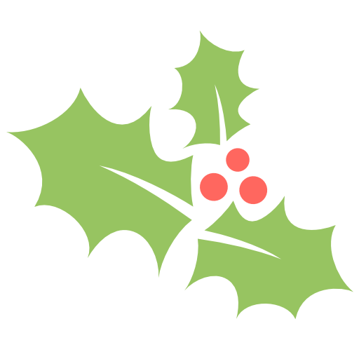 Holly Icon, Transparent Holly.PNG Images & Vector - Free Icons and PNG ...