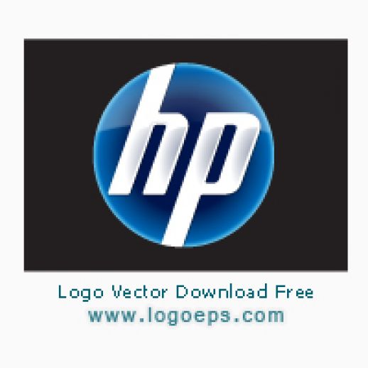 New Hp Logo Vector Ai Free Graphics Download Printer Icon Vector Line
