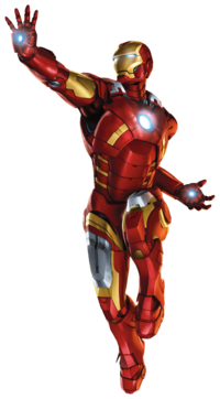 Iron Man White Wallpaper