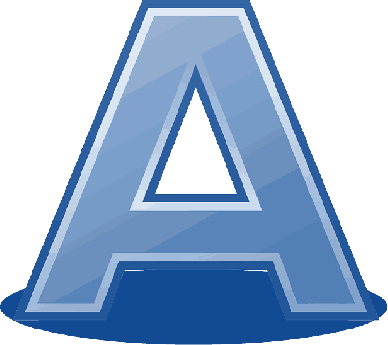 Letter A Save Icon Format PNG Transparent Background, Free Download ...