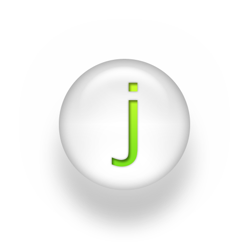 Letter J Icon, Transparent Letter J.PNG Images & Vector - FreeIconsPNG