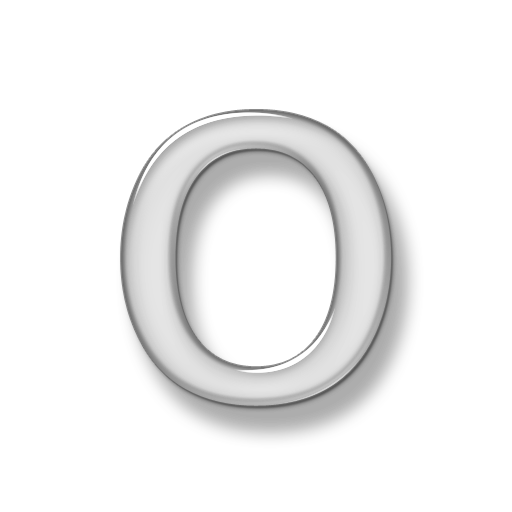Letter O Icon, Transparent Letter O.PNG Images & Vector - FreeIconsPNG