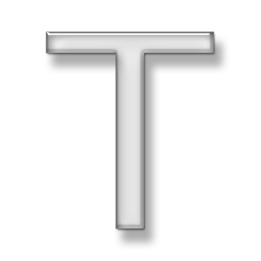 Letter T Icon, Transparent Letter T.PNG Images & Vector - Free Icons ...