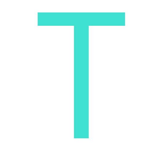 Letter T Icon, Transparent Letter T.PNG Images & Vector - Free Icons ...