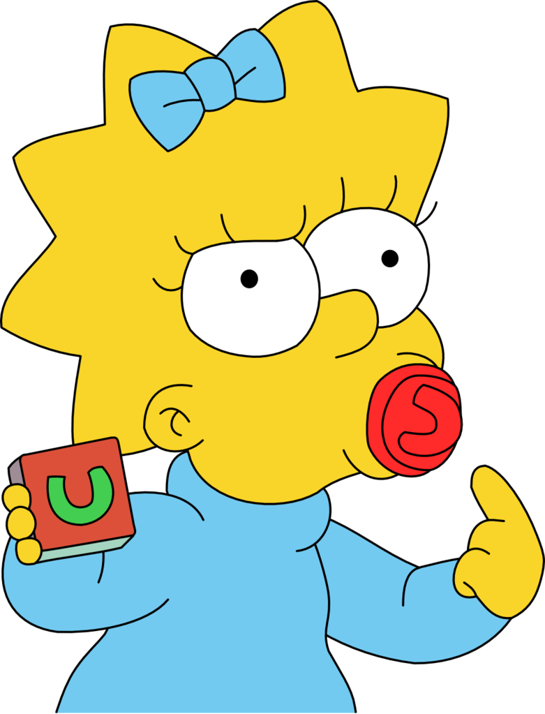 Get Maggie Simpson Pictures PNG Transparent Background, Free Download ...