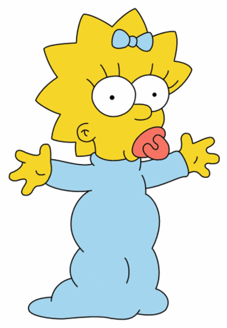 Picture Maggie Simpson Download PNG Transparent Background, Free ...