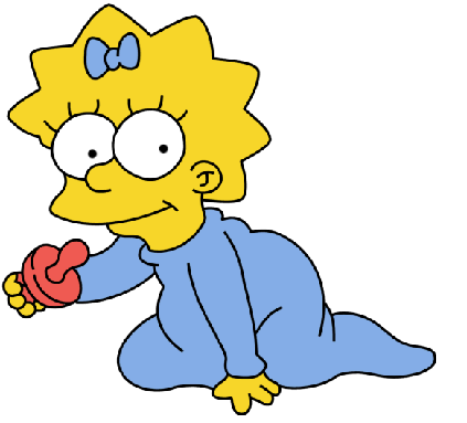 Download Free High Quality Maggie Simpson Images PNG Transparent ...