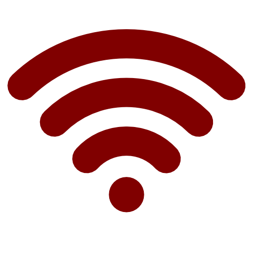 Maroon Wifi Icon PNG Transparent Background, Free Download #3806 ...