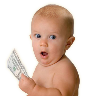Money And Baby PNG Transparent Background, Free Download #27908 ...