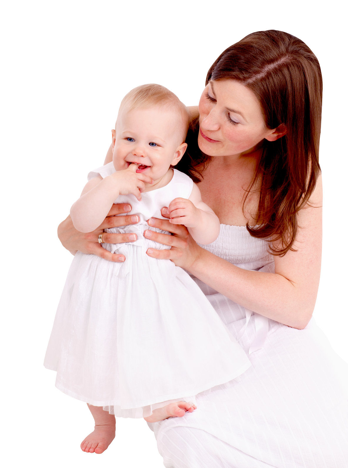 Mother With Sweet Baby Girl PNG Transparent Background, Free Download ...