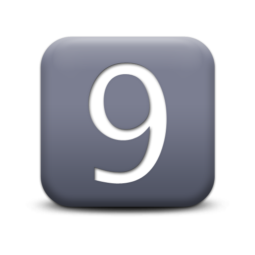 Free Download Number 9 Vector PNG Transparent Background, Free Download ...