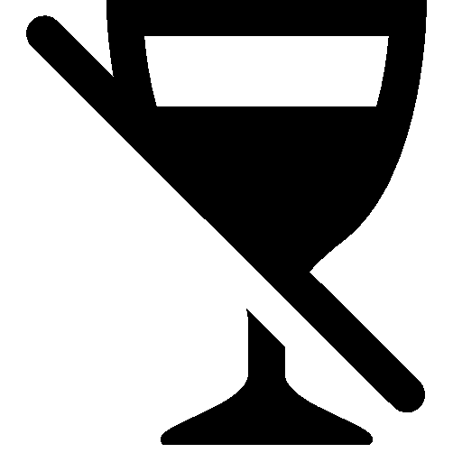 No Alcohol Icon, Transparent No Alcohol.PNG Images & Vector - FreeIconsPNG