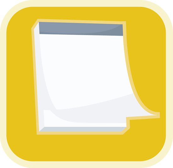 Notepad Vector Png