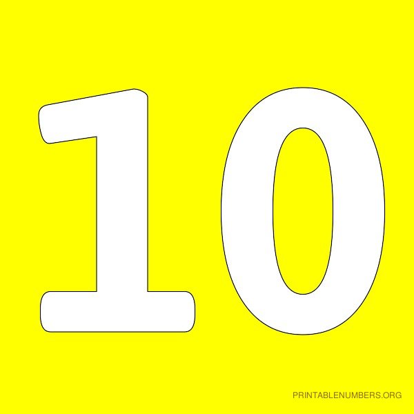 Icon Number 10 PNG Transparent Background, Free Download #20724 ...