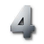 Number 4 Icon PNG Transparent Background, Free Download #24768 ...