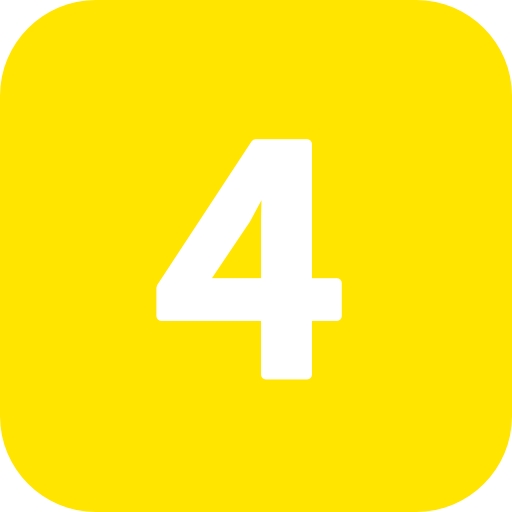 Simple Number 4 PNG Transparent Background, Free Download #24778 ...