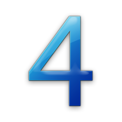 Number 4 Pictures Icon PNG Transparent Background, Free Download #24757 ...
