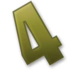 Number 4 Drawing Icon PNG Transparent Background, Free Download #24760 ...