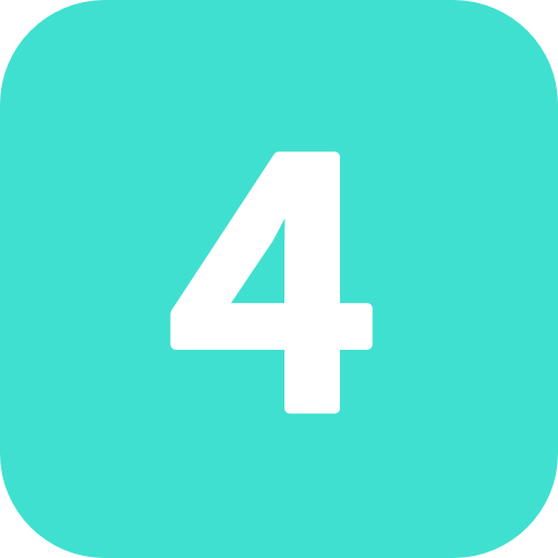 Number 4 .ico PNG Transparent Background, Free Download #24762 ...