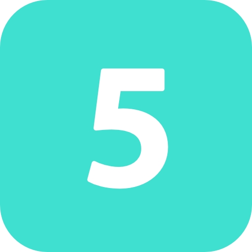 Icon Number 5 PNG Transparent Background, Free Download #24797 ...