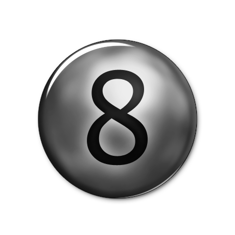 Number 8 Ico Download PNG Transparent Background, Free Download #24879 ...