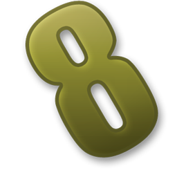 Icon Vector Number 8 PNG Transparent Background, Free Download #24871 ...