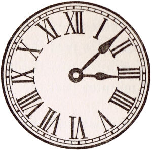 Old Clock Of Roman Numerals PNG Transparent Background, Free Download ...