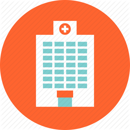 Orange Hospital Clinic Icon PNG Transparent Background, Free Download ...