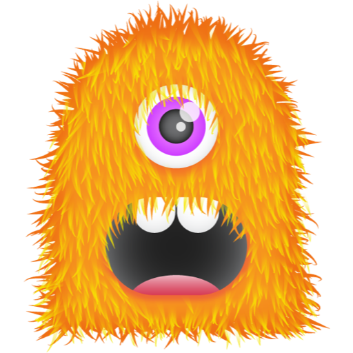 Orange Monster File PNG Transparent Background, Free Download #2717 ...