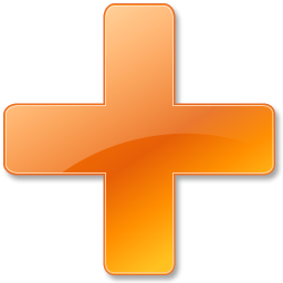 Orange Plus Icon PNG Transparent Background, Free Download #13063 ...