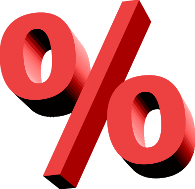 Percentage Icon Download PNG Transparent Background, Free Download ...