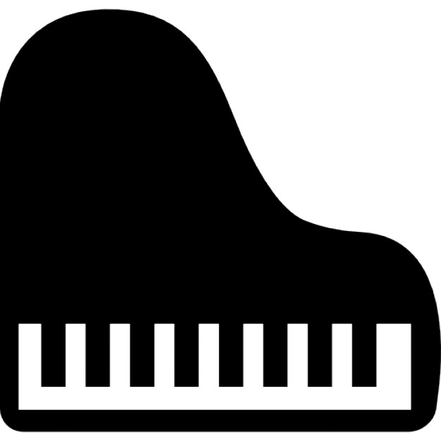 Piano Icon, Transparent Piano.PNG Images & Vector - FreeIconsPNG