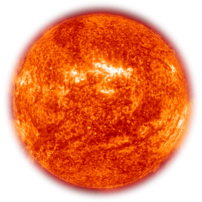Picture Of Real Sun The Color Of Fire Red PNG Transparent Background ...