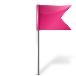 Pink Flags Icon PNG Transparent Background, Free Download #10283 ...