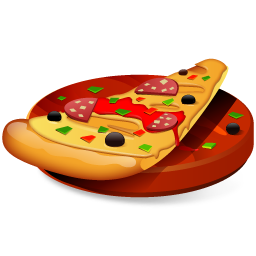 Pizza Icon, Transparent Pizza.PNG Images & Vector - FreeIconsPNG