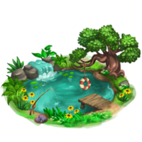 Background Pond Hd PNG Transparent Background, Free Download #10911 ...